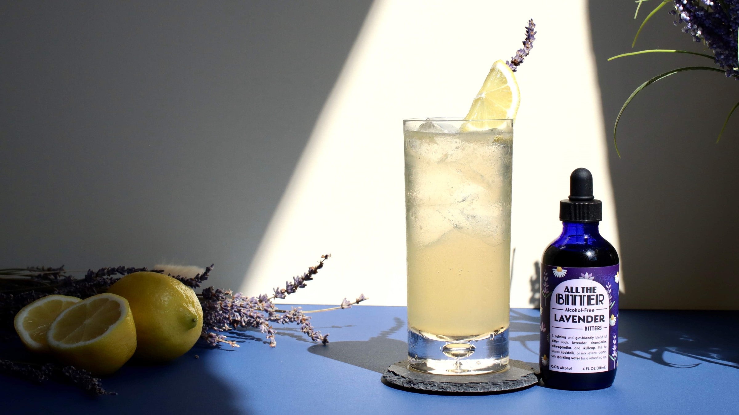 Lavender Lemonade (Mocktail Recipe) – All The Bitter