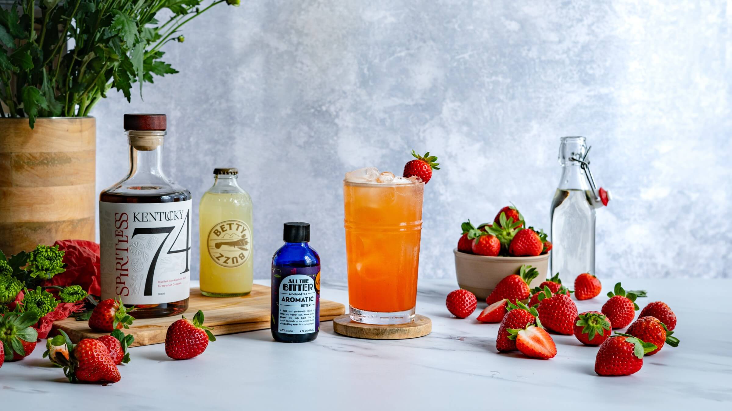 Non Alcoholic Kentucky Buck Cocktail – All The Bitter