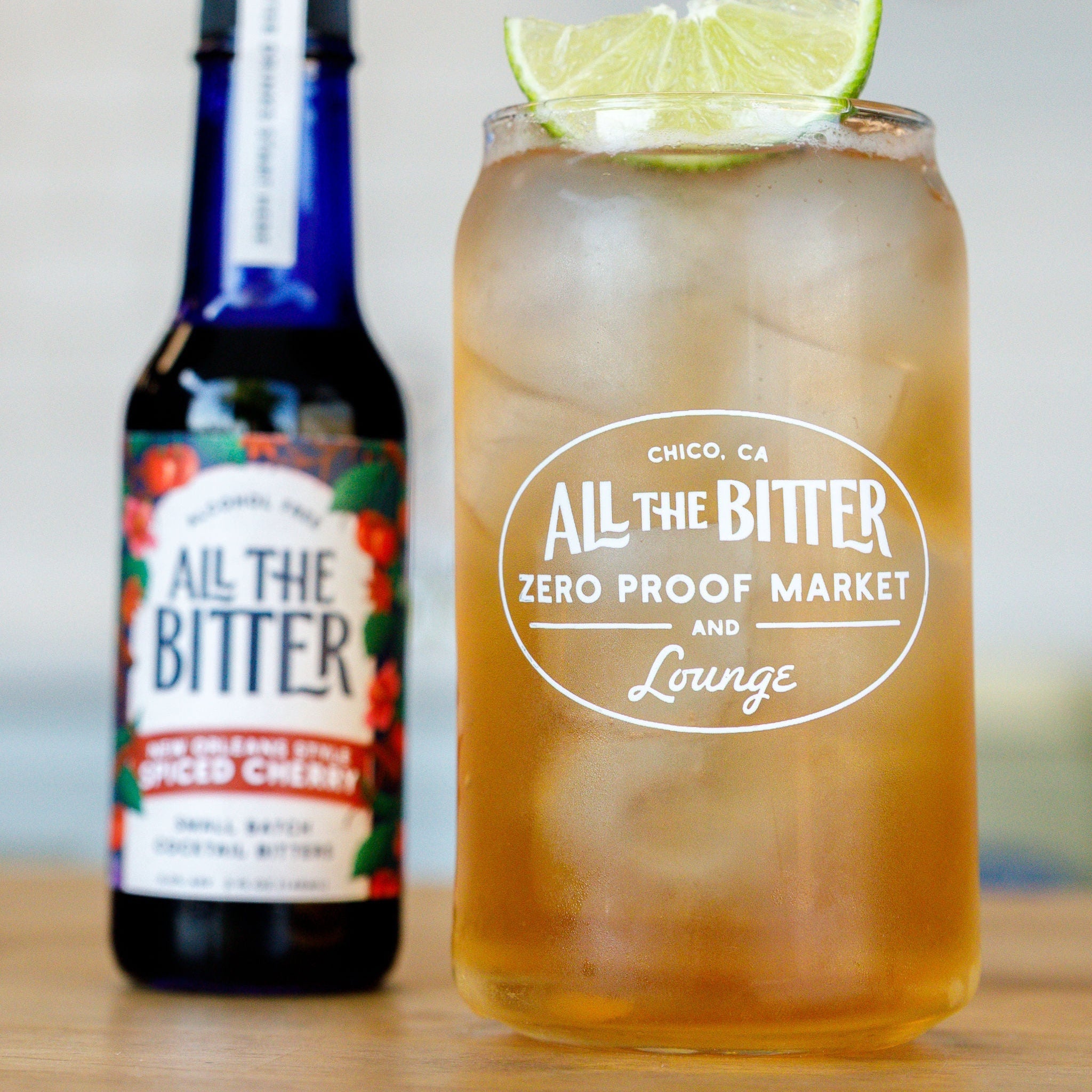 ATB Lounge Beer Can Glass 16 oz – All The Bitter