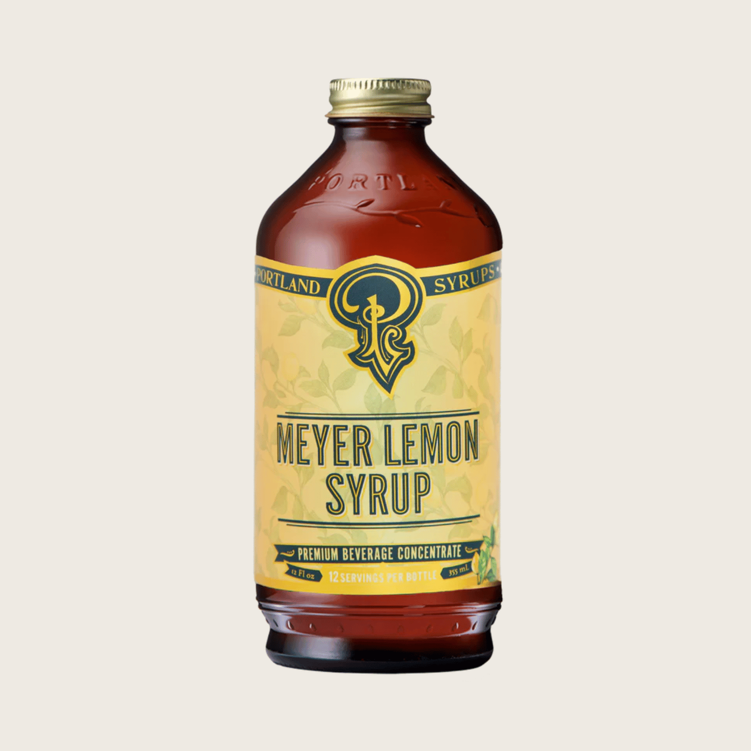 Portland Syrups Meyer Lemon Syrup 12oz – All The Bitter